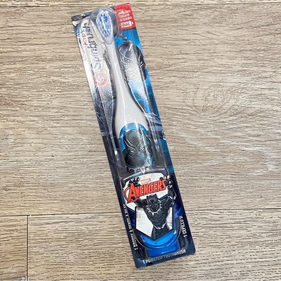 Bath, Skin & Hair | New Kids Spinbrush Marvel Avengers Black Panther ...